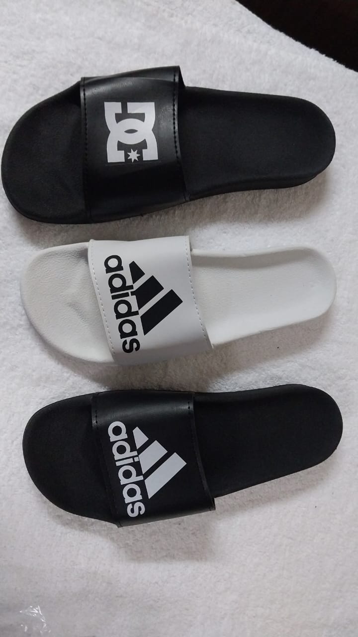 CHINELAS DEPORTIVAS ULTRALIVIANAS 100% GOMA BLANCAS Y NEGRAS - Maricar ...